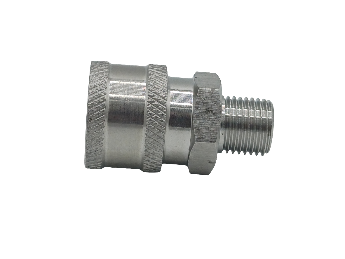 Stainless 1/4" Quick Release Connector – Squid Ink Detailing